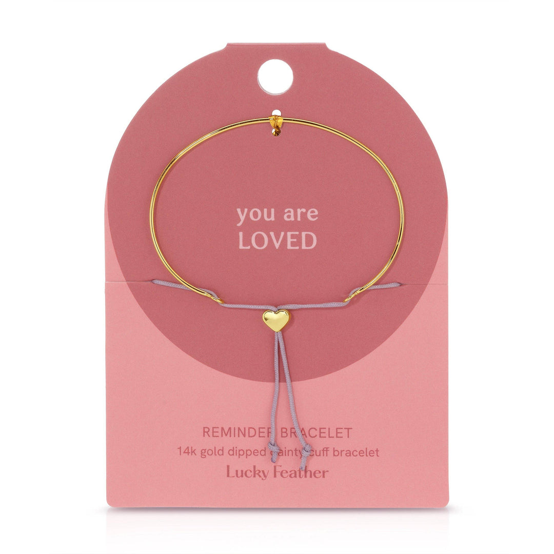 Reminder Bracelet - Loved - Gold – HOME|BODY